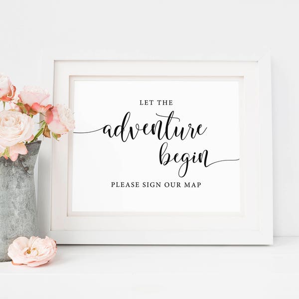 Map Guest Book - Etsy