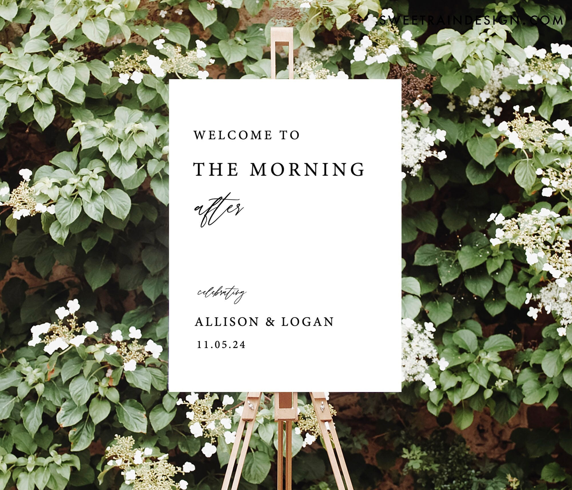 Breakfast After Wedding Sign - Etsy
