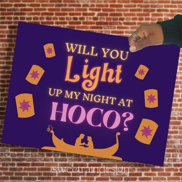 Hoco Sign Ideas - Etsy