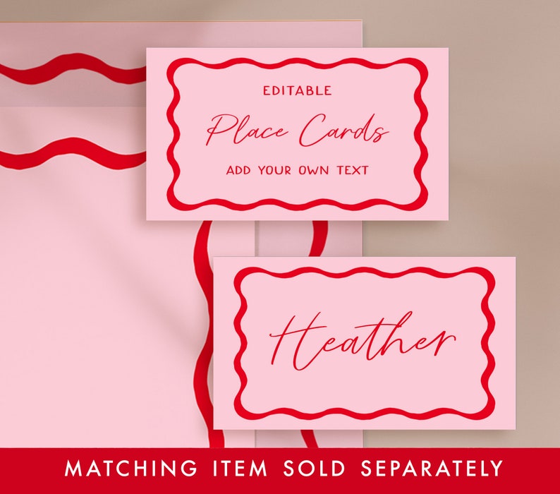 Pink and Red Hen Party Invitation Templates Retro Hen Party - Etsy