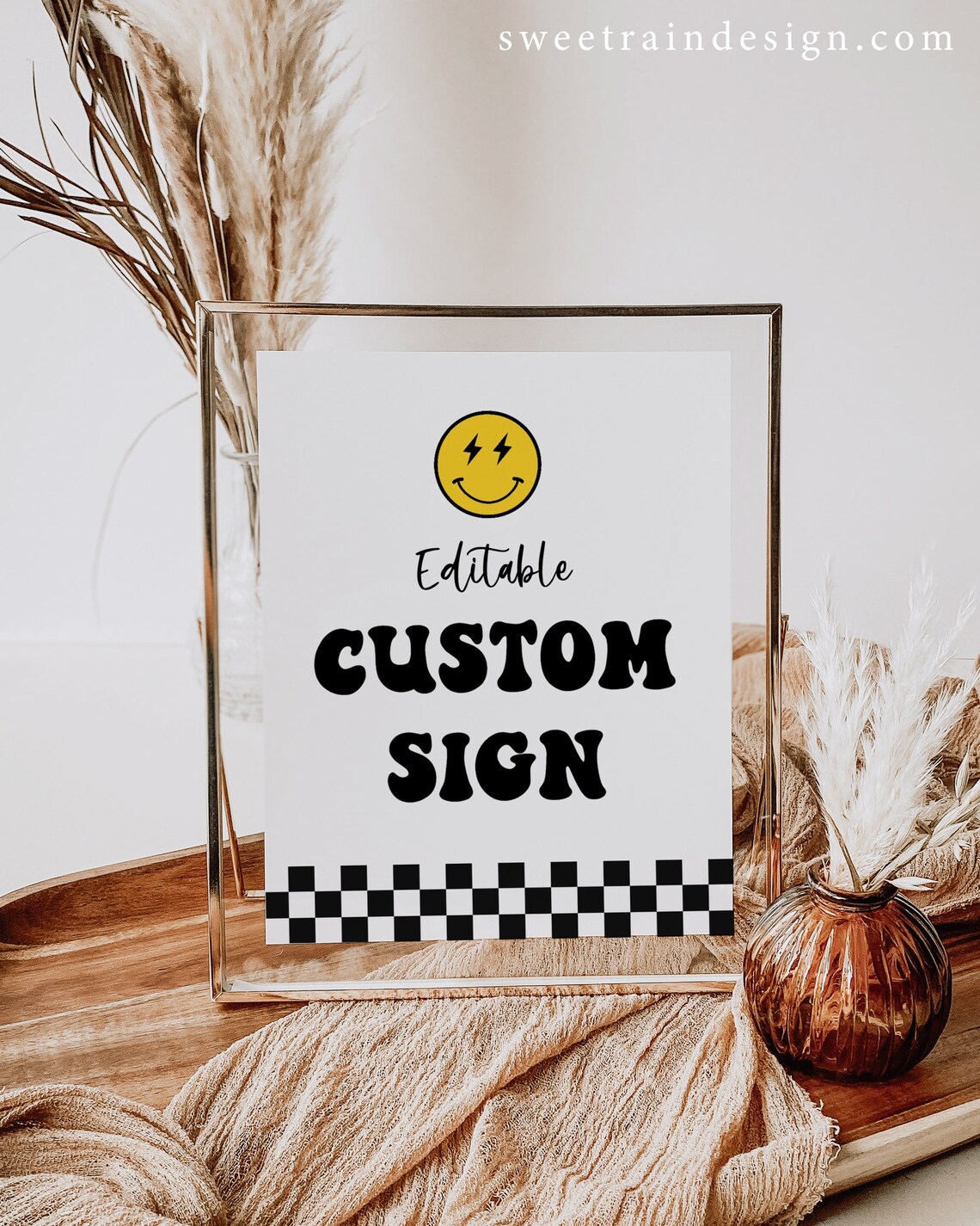 Two Cool Birthday Party Custom Sign, Boy 2nd Birthday Party Decorations ...