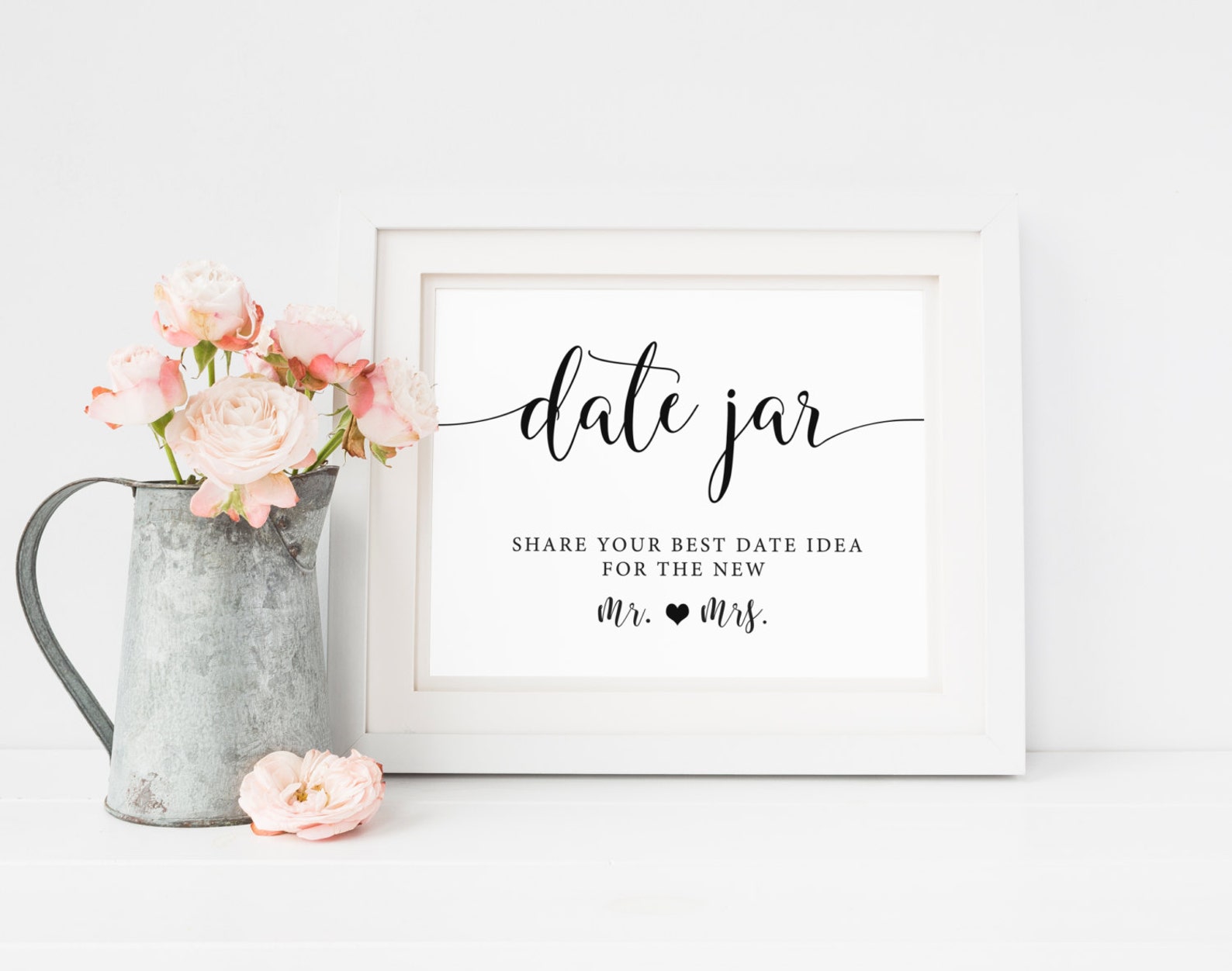 Date Jar Sign Date Night Sign Date Night Ideas Wedding Date - Etsy