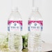 Mamma Mia Themed Water Bottle Label Template, Dancing Queen Birthday ...