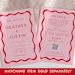 Pink and Red Hen Party Invitation Templates, Retro Hen Party Invites ...