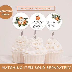 Little Cutie Food Labels Template, Cutie Baby Shower Tent Cards, Cutie ...