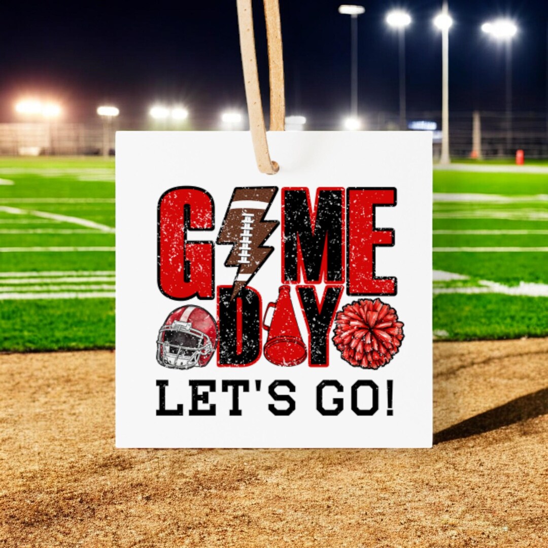 Football Treat Tags, Instant Download, Football Game Day Treat Bag Tag ...