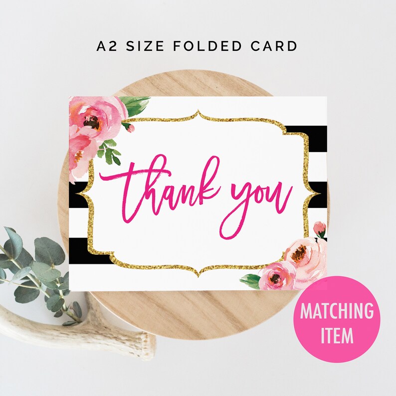 Kate Baby Shower Welcome Sign Editable Black and White - Etsy