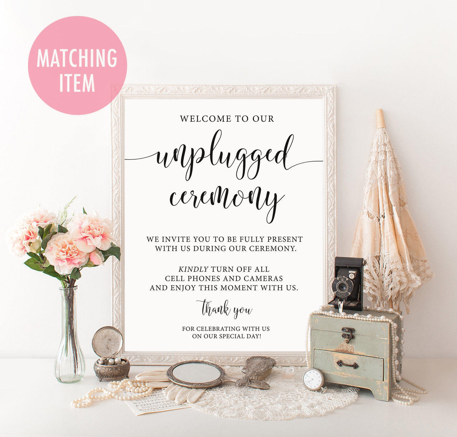 Toonie Bar Sign Wedding Bar Sign Printable Rustic Wedding | Etsy