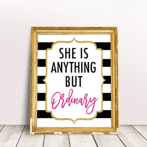 Kate Spade Welcome Sign Baby Shower Bridal Shower Party - Etsy