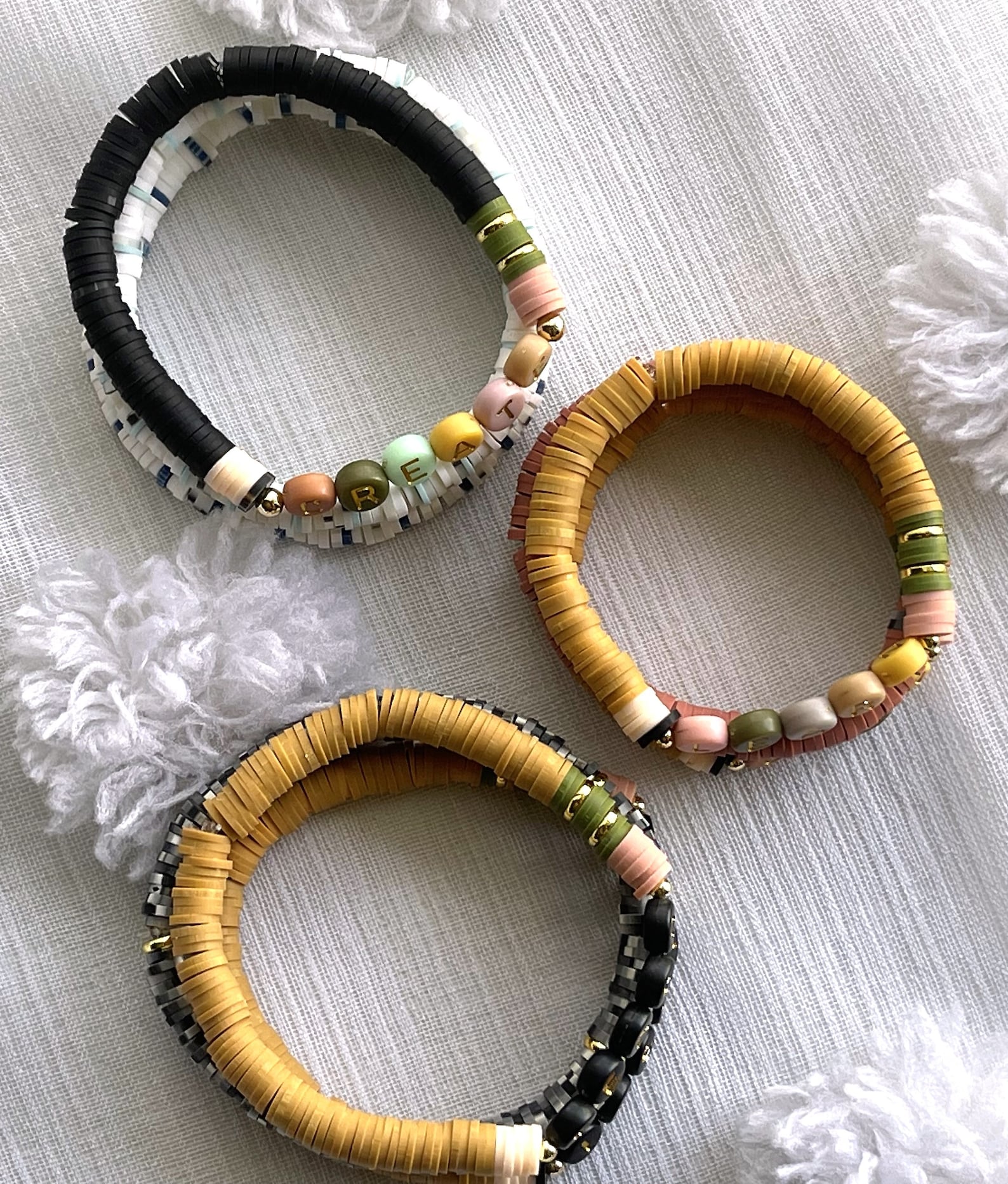 Teacher & Student Bracelet Stack School Personalized - Etsy