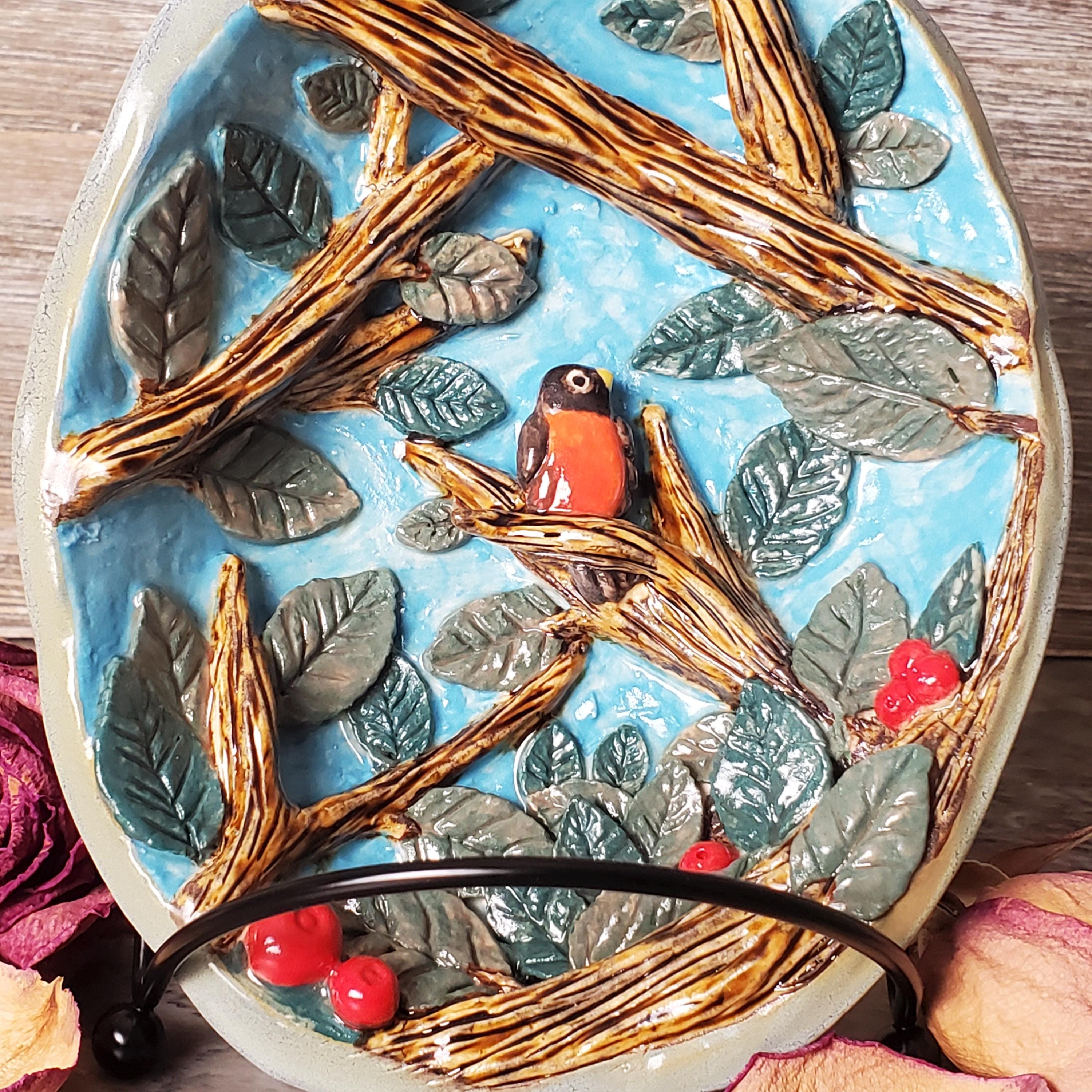 Springtime Robin Miniature Scenery - Etsy