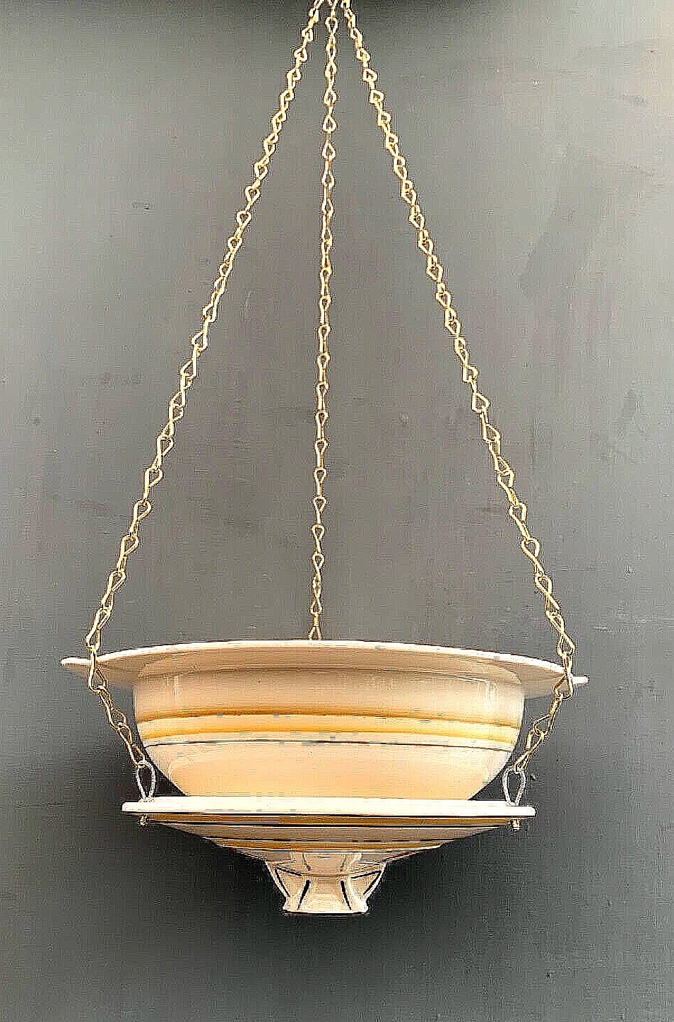 Unique 30s Antique H and K Tunstall Pottery LARGE HANGING - Etsy Hong Kong