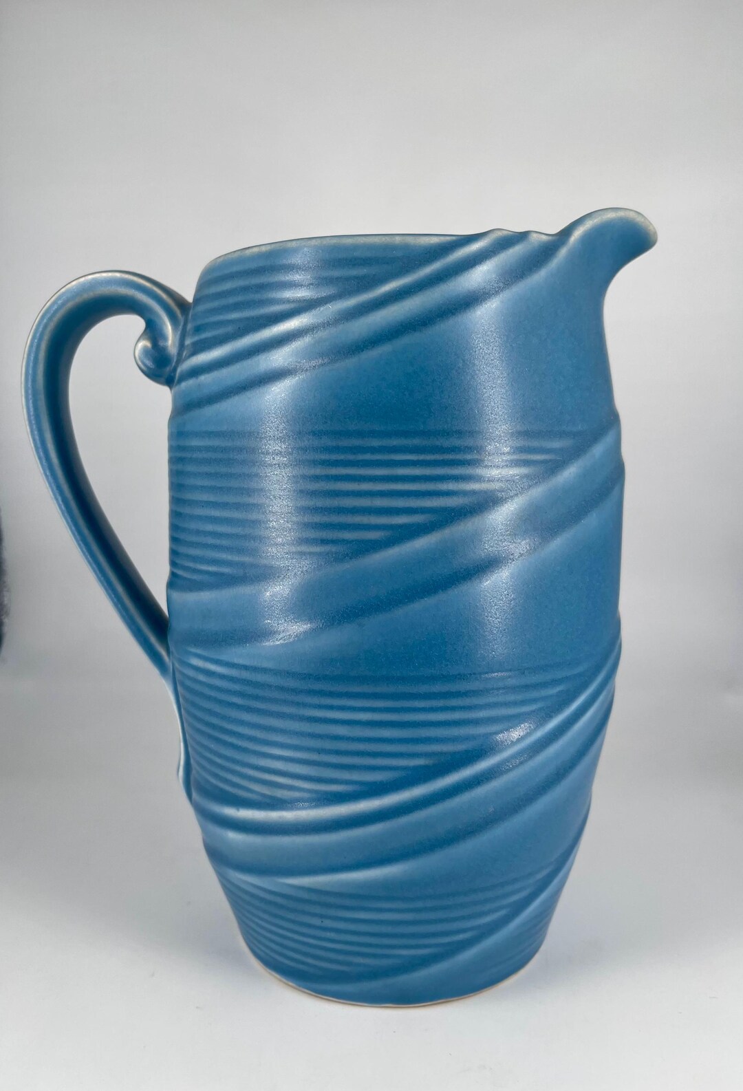 English Pottery Pitcher Marked Made in England 1363 - Etsy
