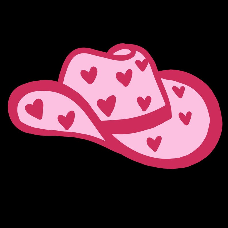 2025 Bingo Template - Pink Cowgirl - DIY - Etsy