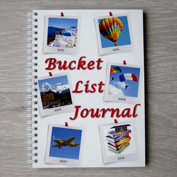 Retirement Journal Bucket List - Etsy