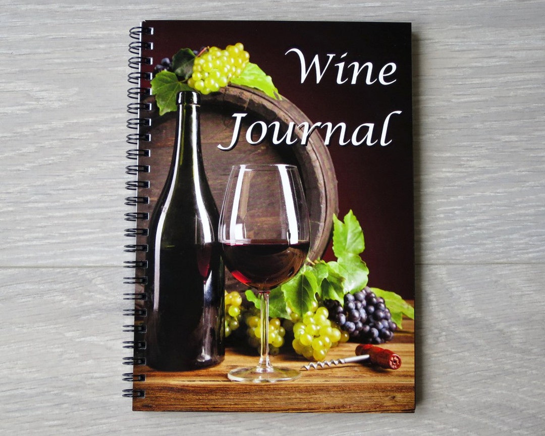 Wine Journal, Wine Diary, Winery, Wine Gifts, A5 Wire Bound, Wine ...