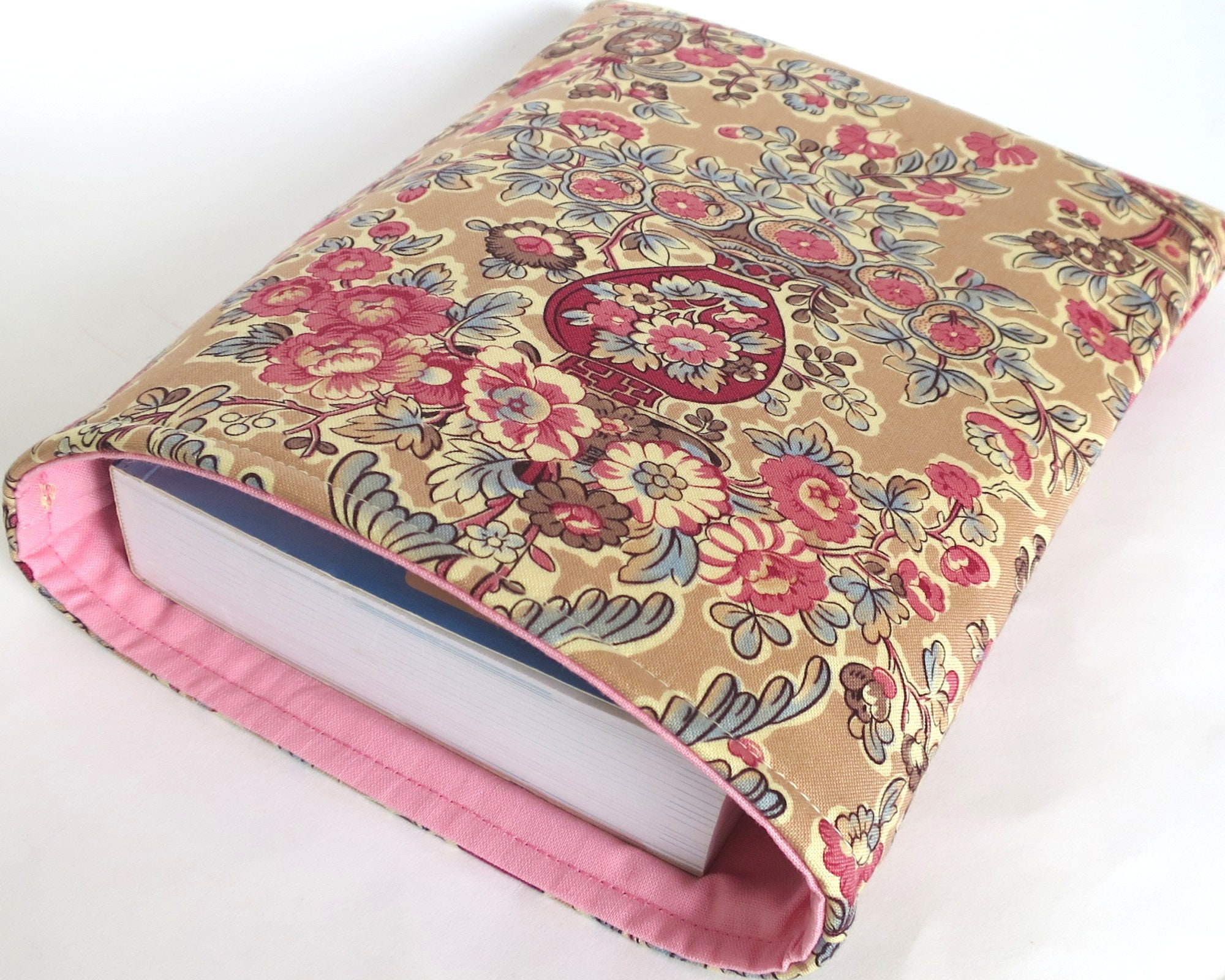 Floral Book Sleeve Book Pouch Book Protector Paperback - Etsy Australia