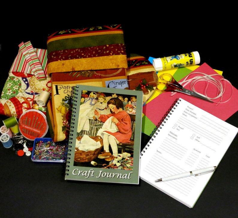Craft Journal Sewing Journal Knitting Journal Hobby - Etsy