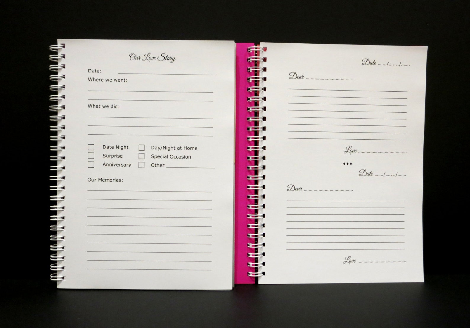 Love Journal for Couples Valentine's Day Gift Wedding - Etsy