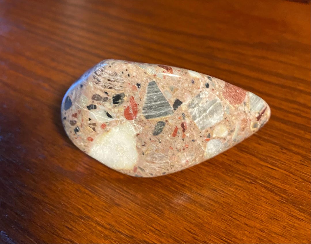 RESERVED FOR Mindy**pudding Stone, Australian, 1/3 LB+ Polished ...