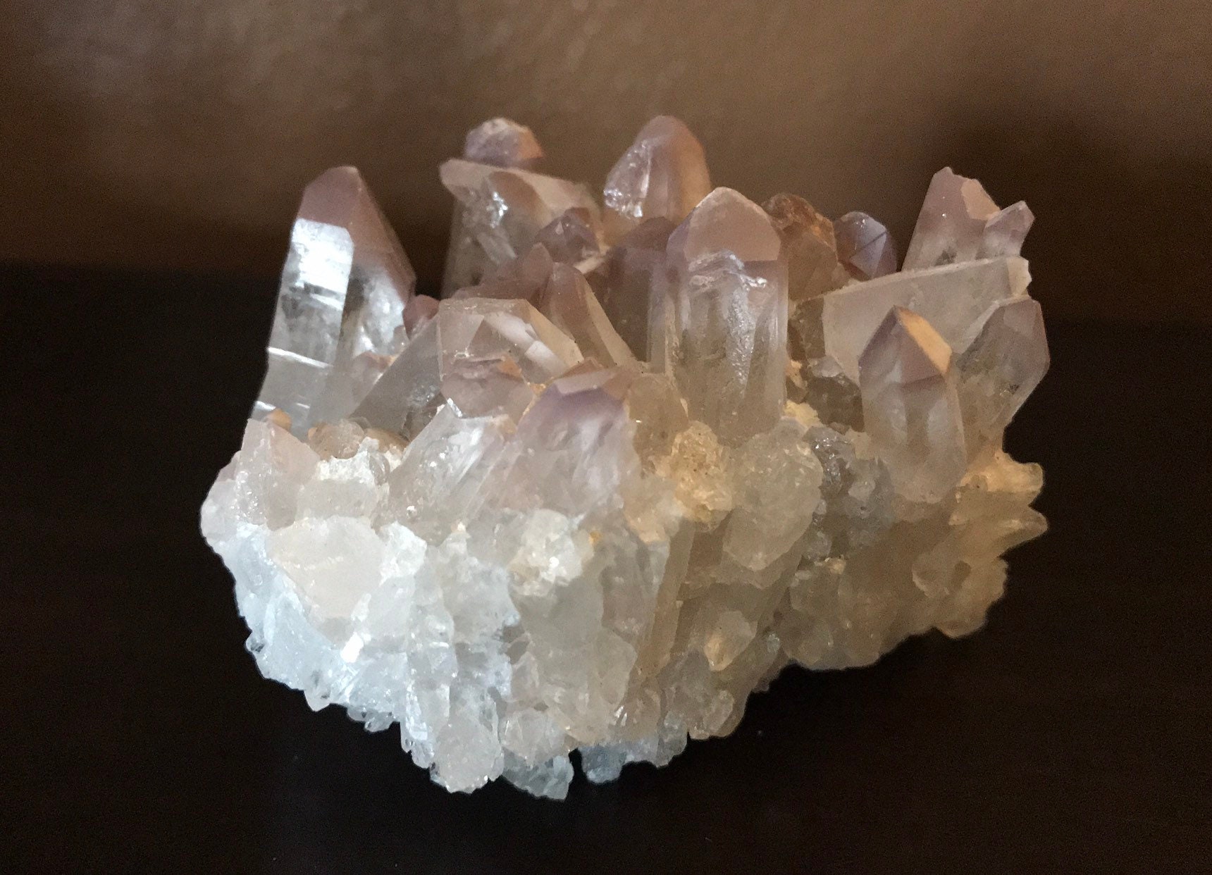 1/4 lb Lithium Quartz Cluster, Raw, Full Crystal, Limonite, Calming ...