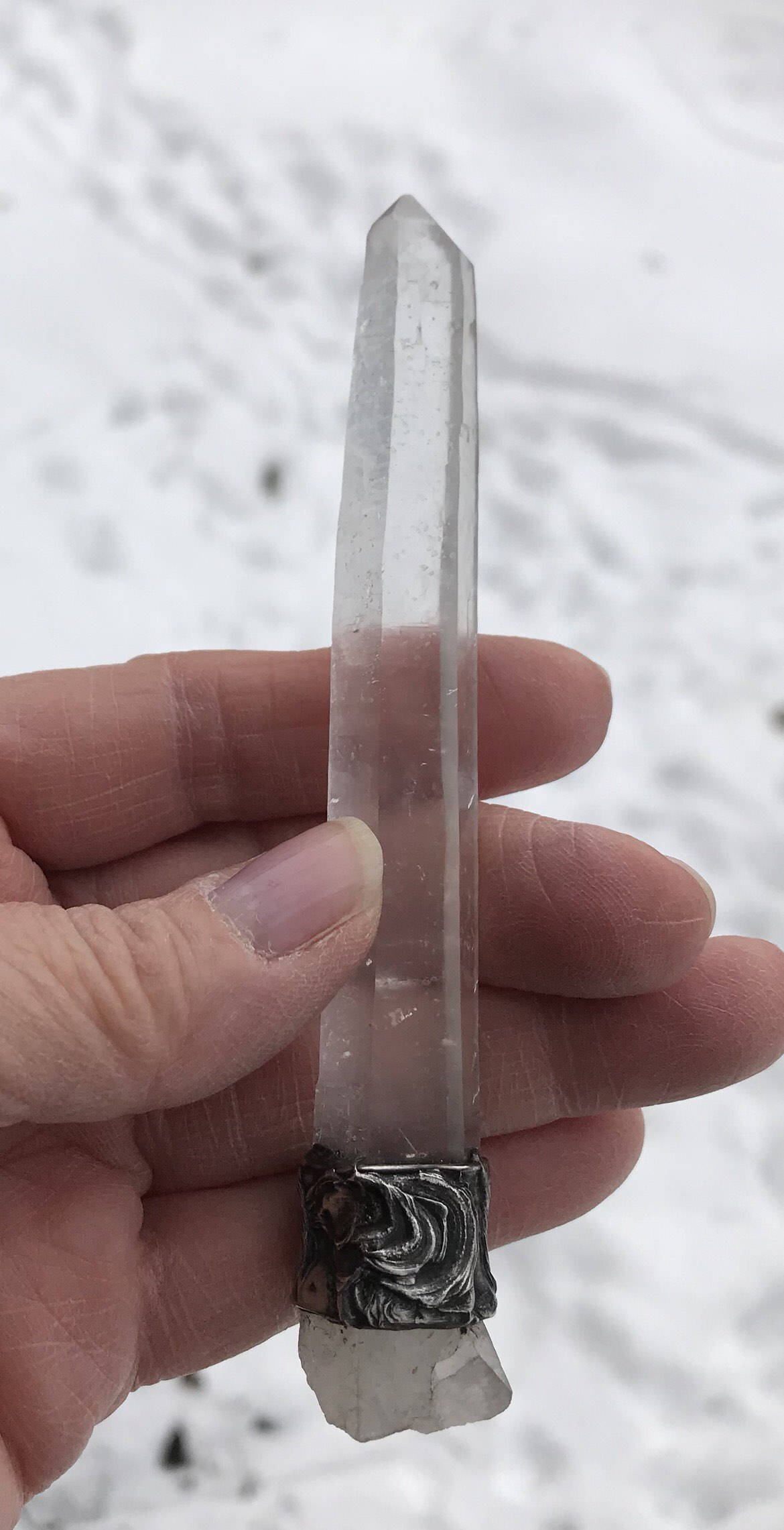 Reserved*****Energy Wand, Magick Wand, DIAMANTINA Quartz Laser Wand, 4 ...