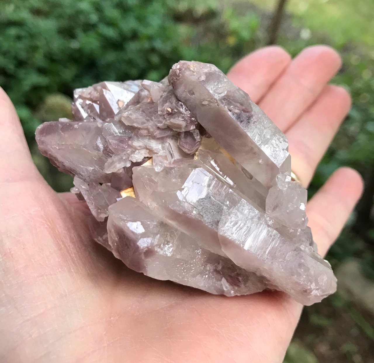 1/2 LB DT Lithium Quartz Cluster, Bridge, Penetrators, Raw, Calming ...