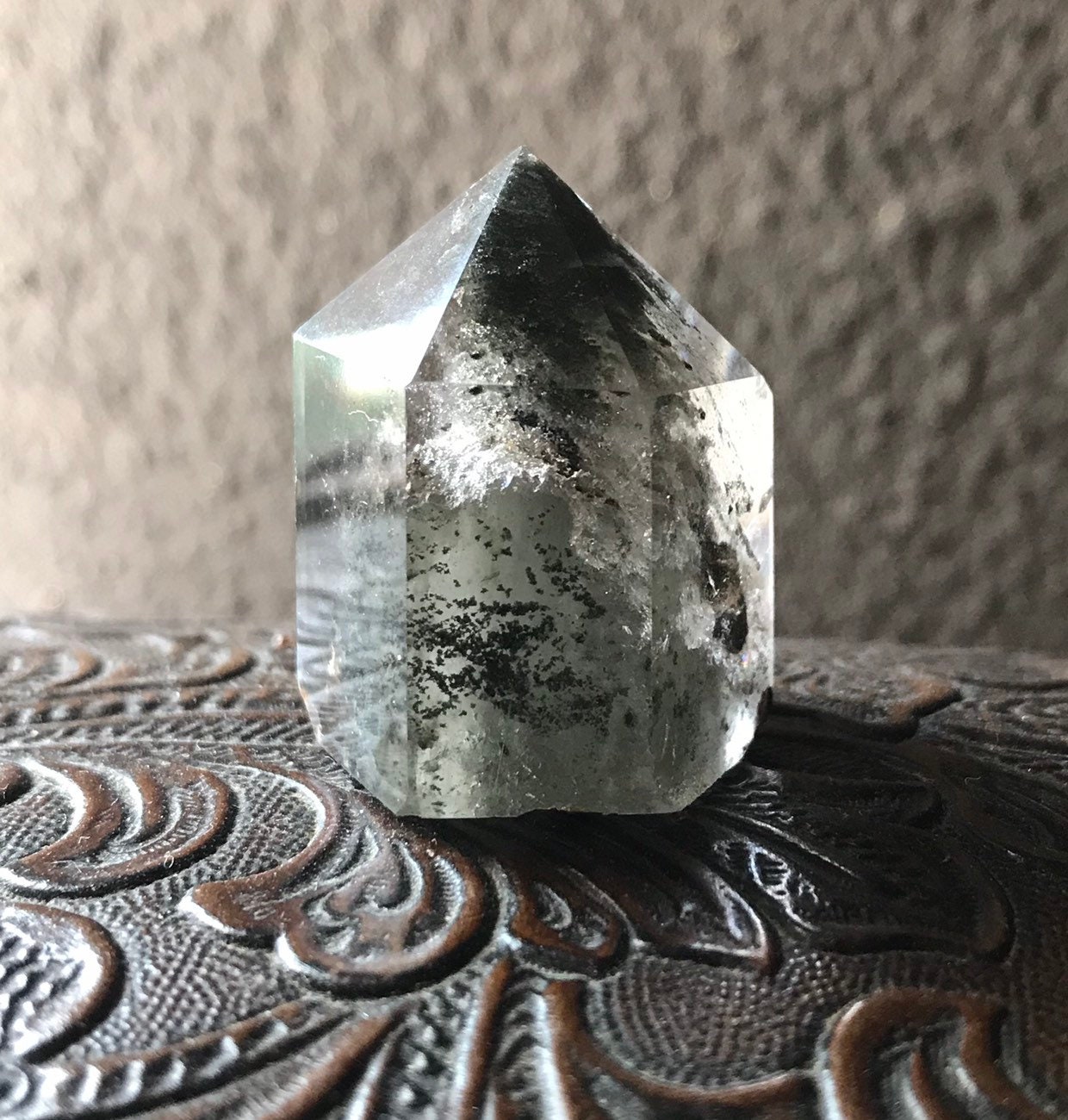 Lodalite Quartz, Shaman Dream Stone, Polished, Standing Included Quartz ...