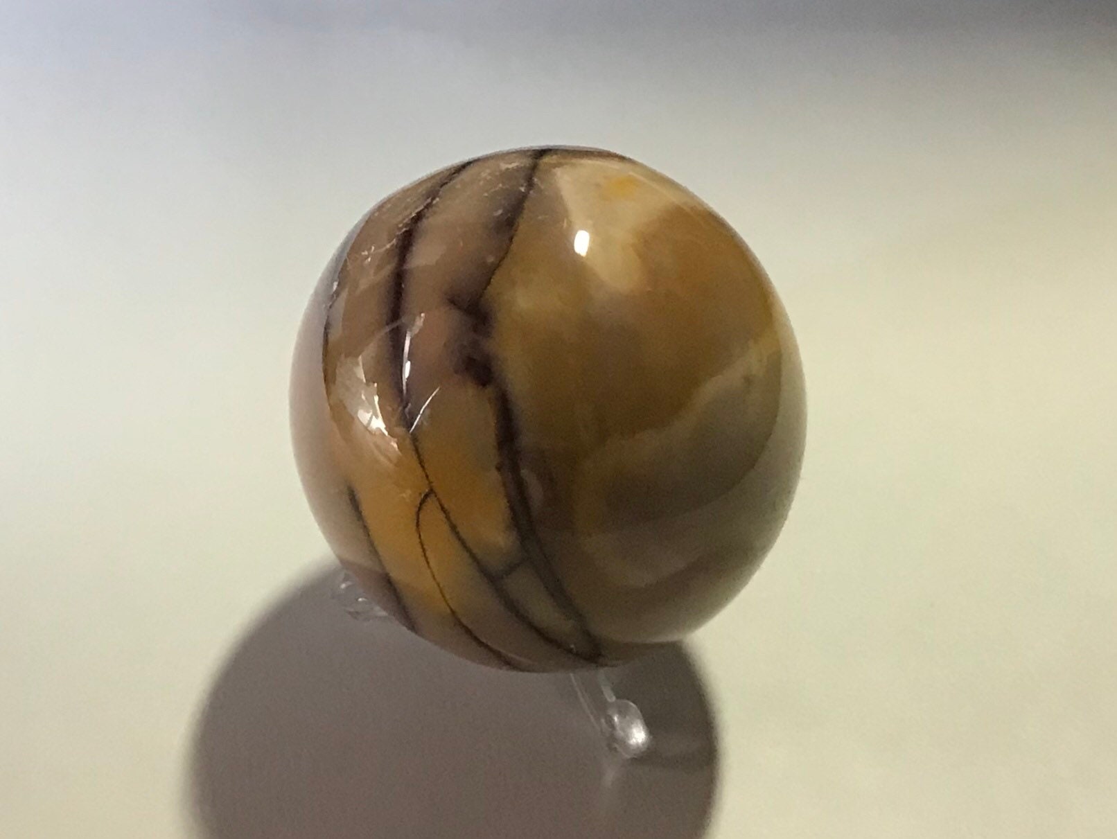 Mookaite Jasper Sphere, Polished, 40mm, 81.3 Grams, Australia, CR4931