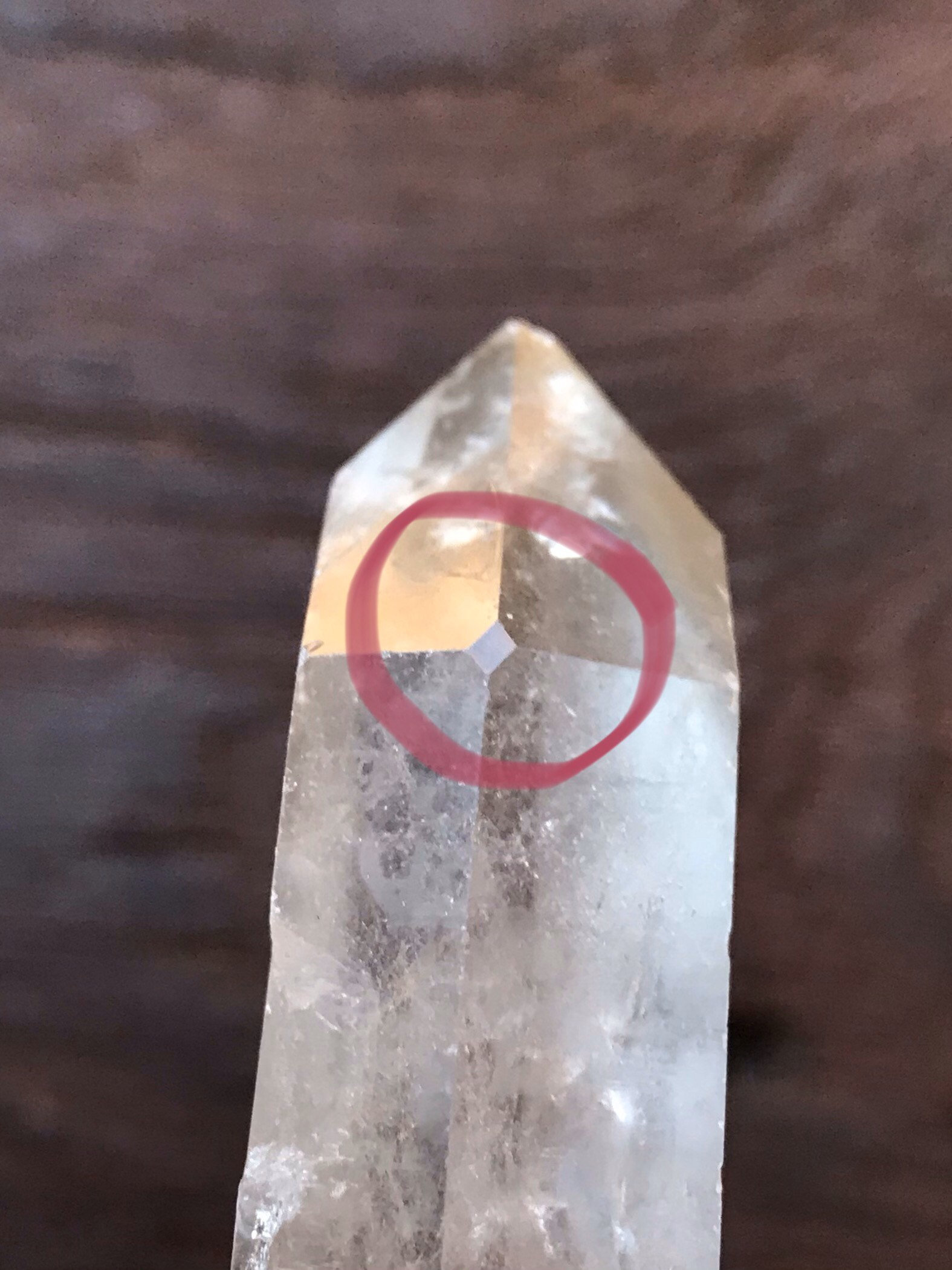 Clear Lemurian, Raw, Silver Veils, Keyed, Window, Silver Veils ...
