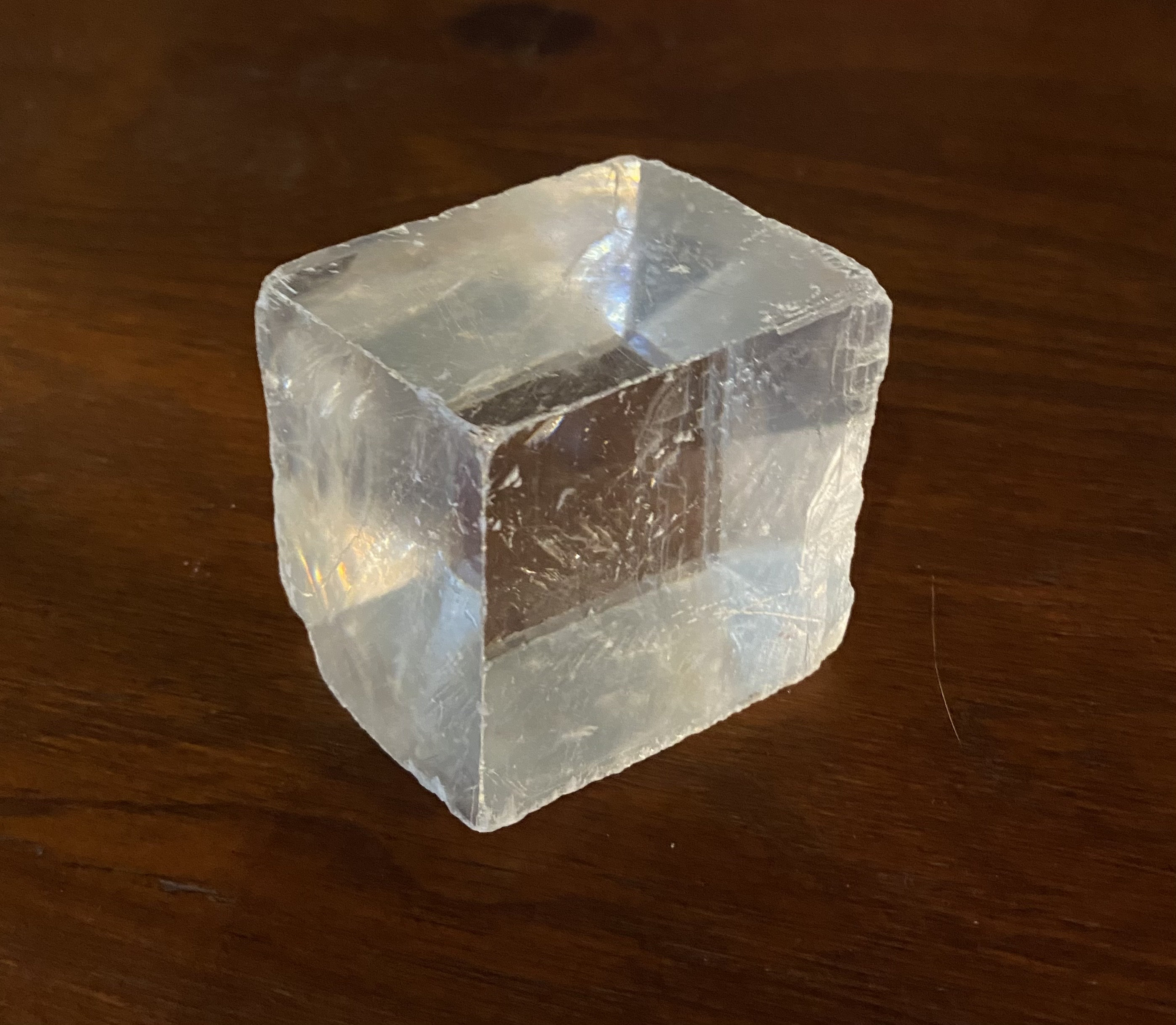 CALCITE, RAW, 1/2 LB- Optical, aka Viking Sunstone, Mine Fresh, Rainbow ...