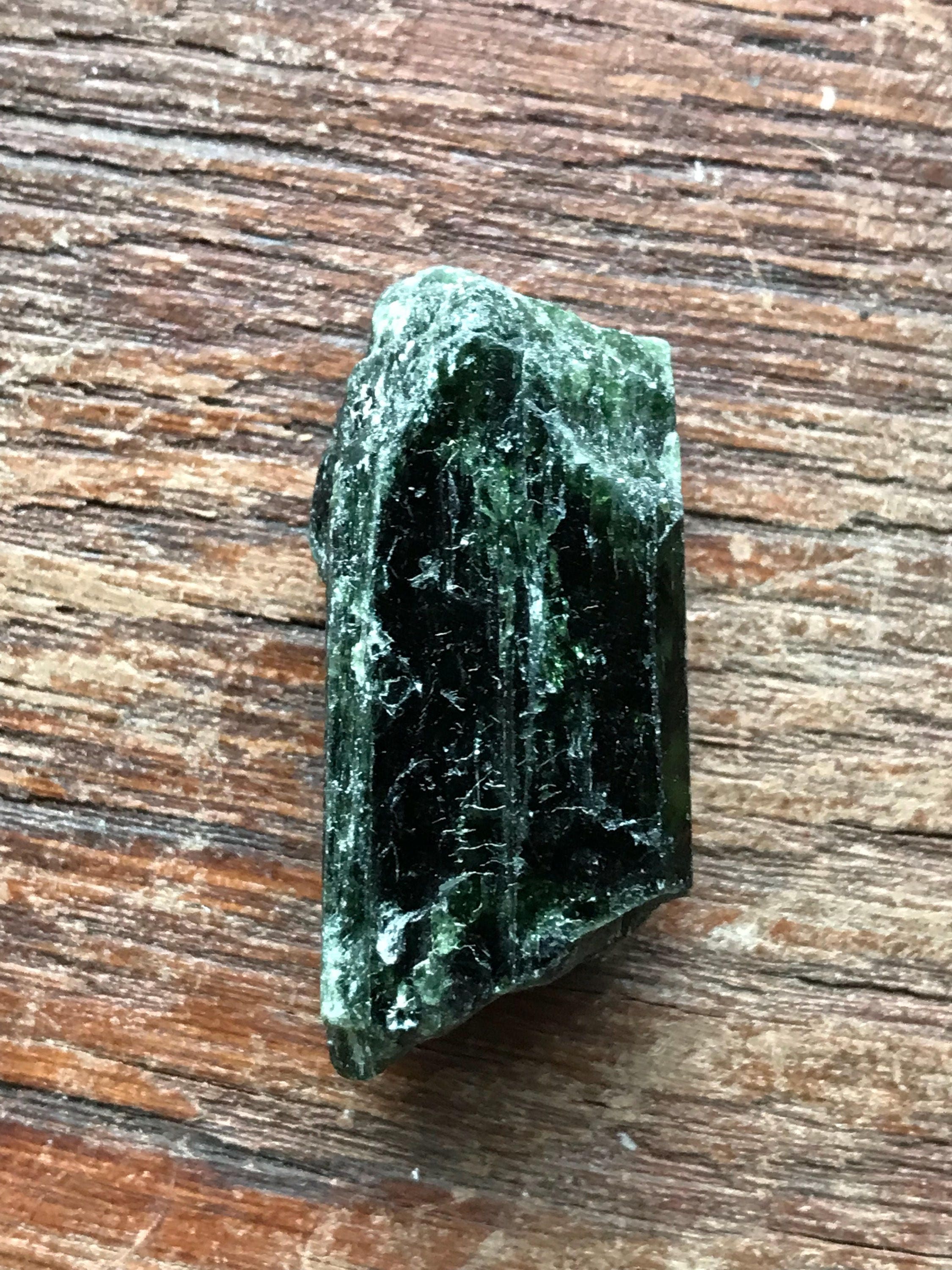 SOLD-Reserved for mommachickadee 7/8* Chrome Diopside, Full Crystal ...