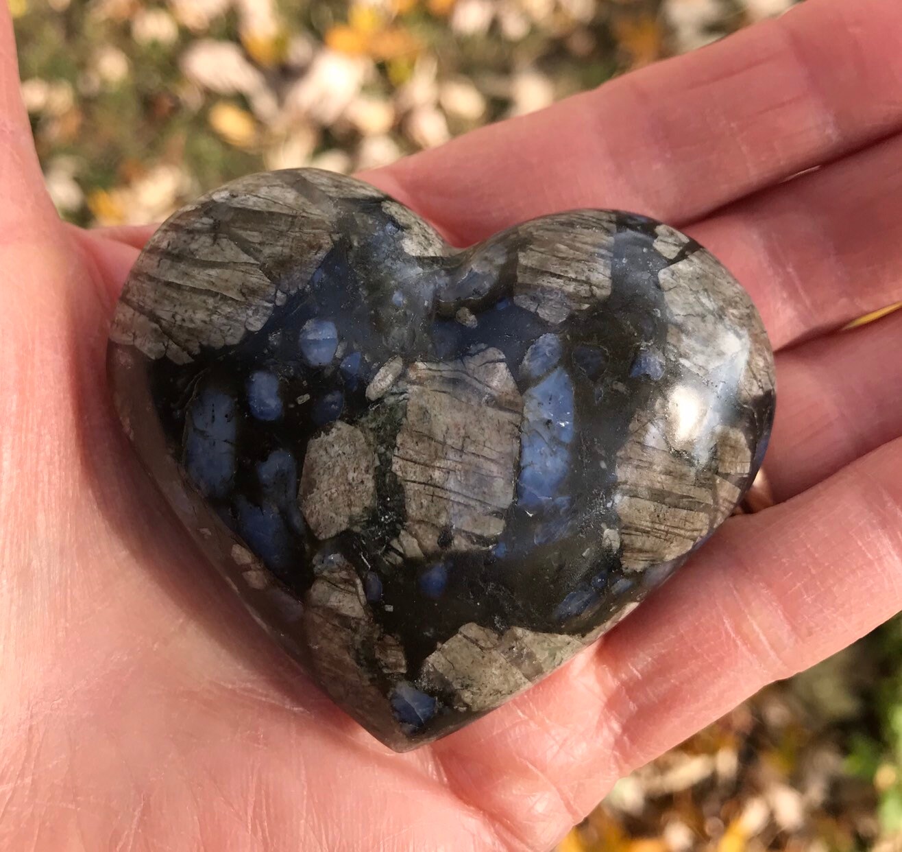 Sold to mommachick 11/22* Llanite, Que Sera Stone, Polished Heart ...