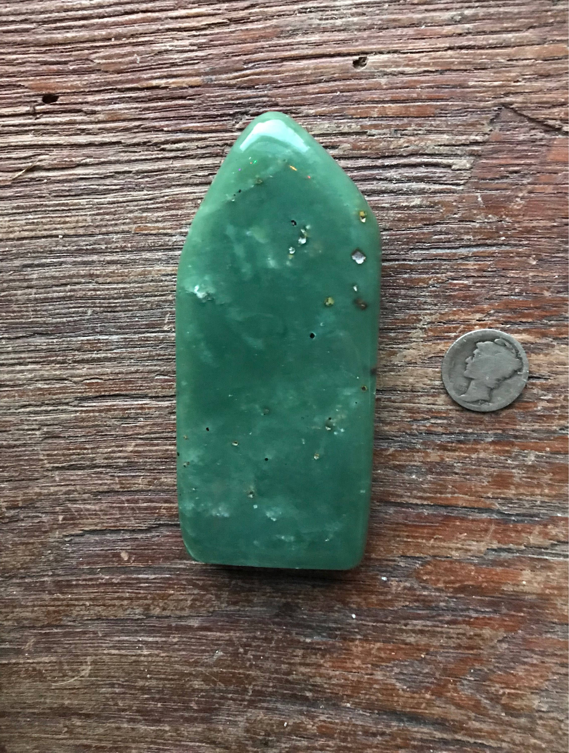 Reserved for Barbara Z. *****JADE, NEPHRITE, Polished Stone, 104.5 ...