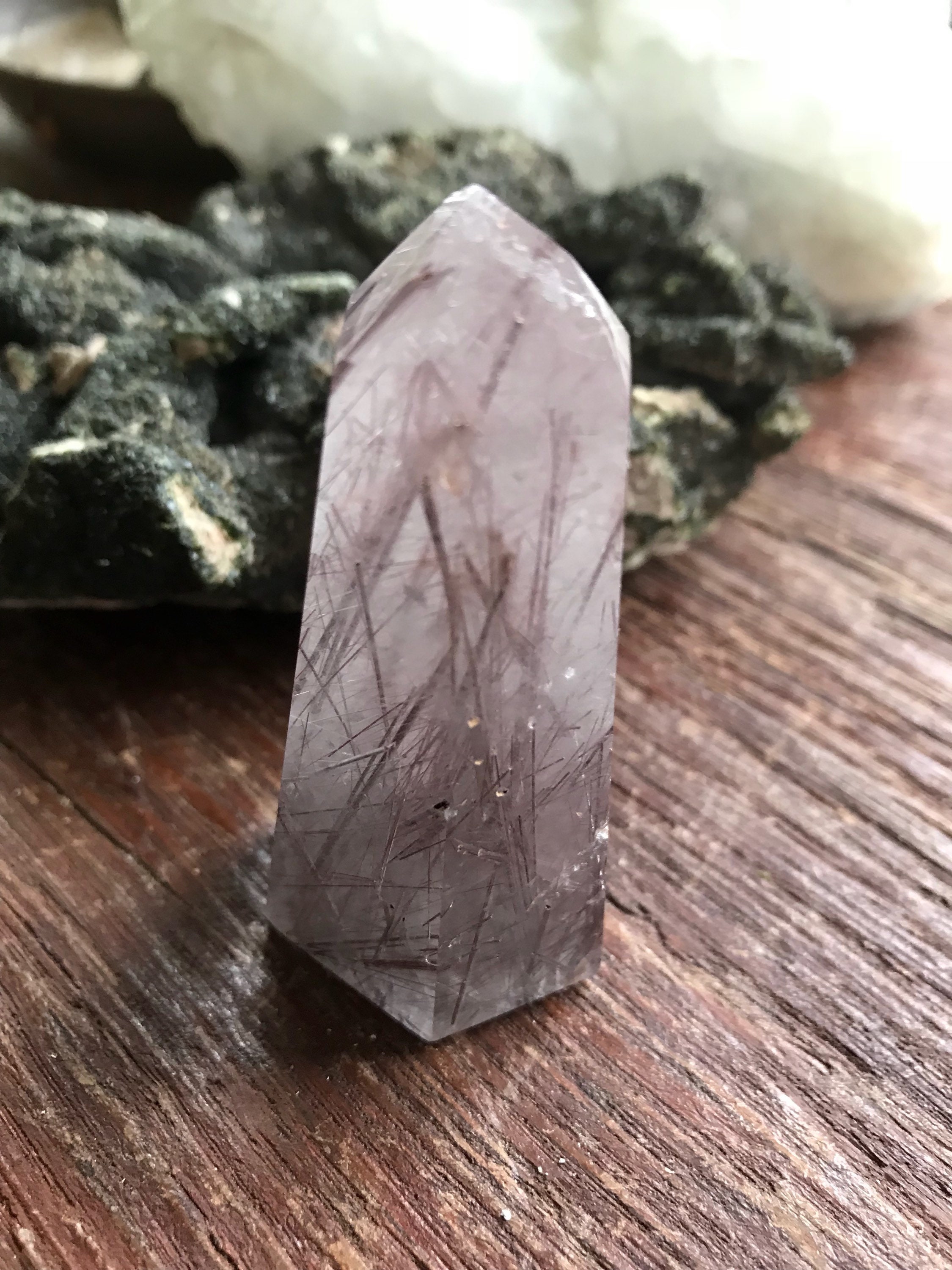 Reserved for mommachickadee 4/16*STANDING Red Needle Rutile Included ...