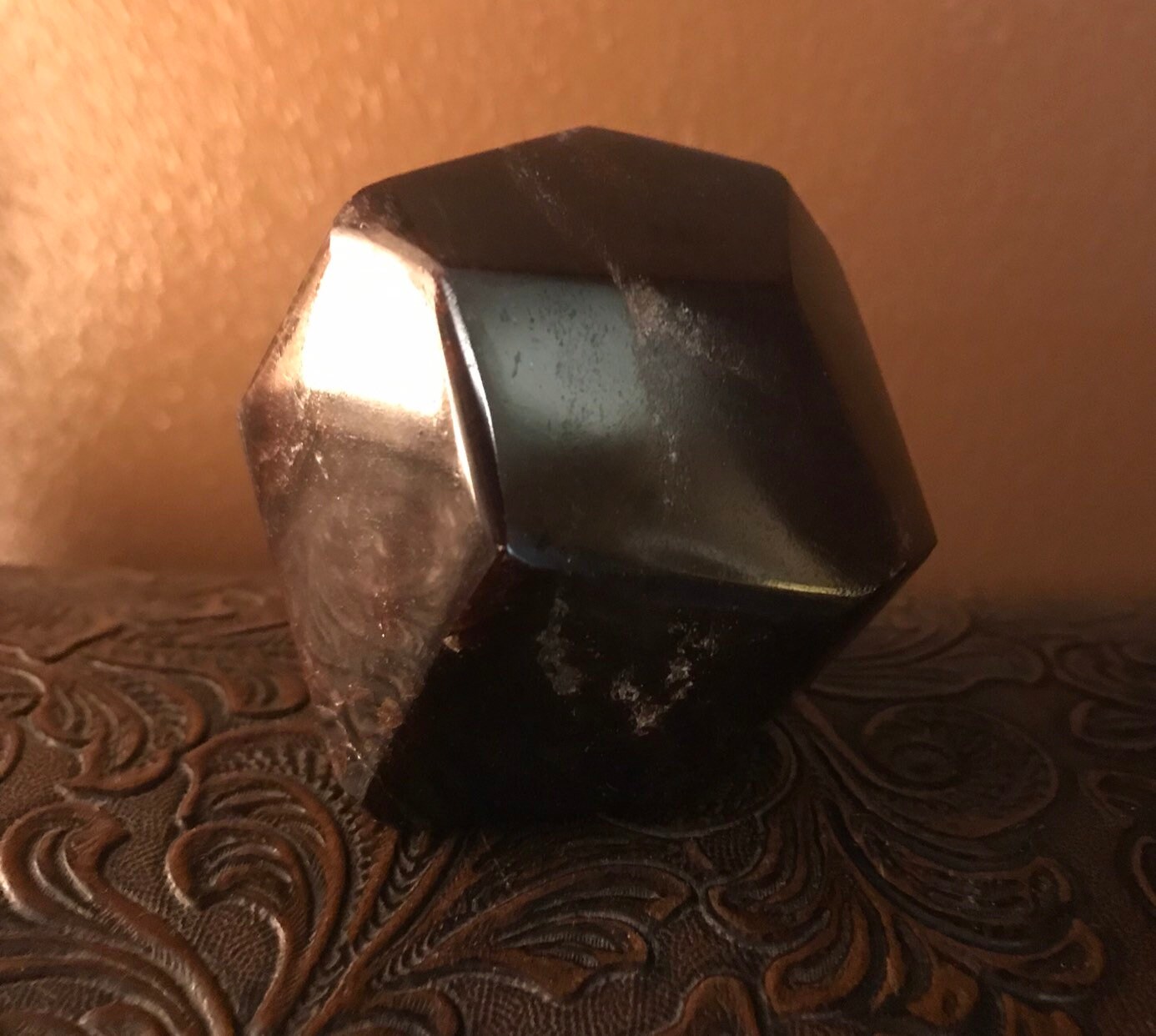 3/4 LB- Almandine Garnet Crystal, 63 mm, Polished, 319.7 Grams, 1597.5 ...