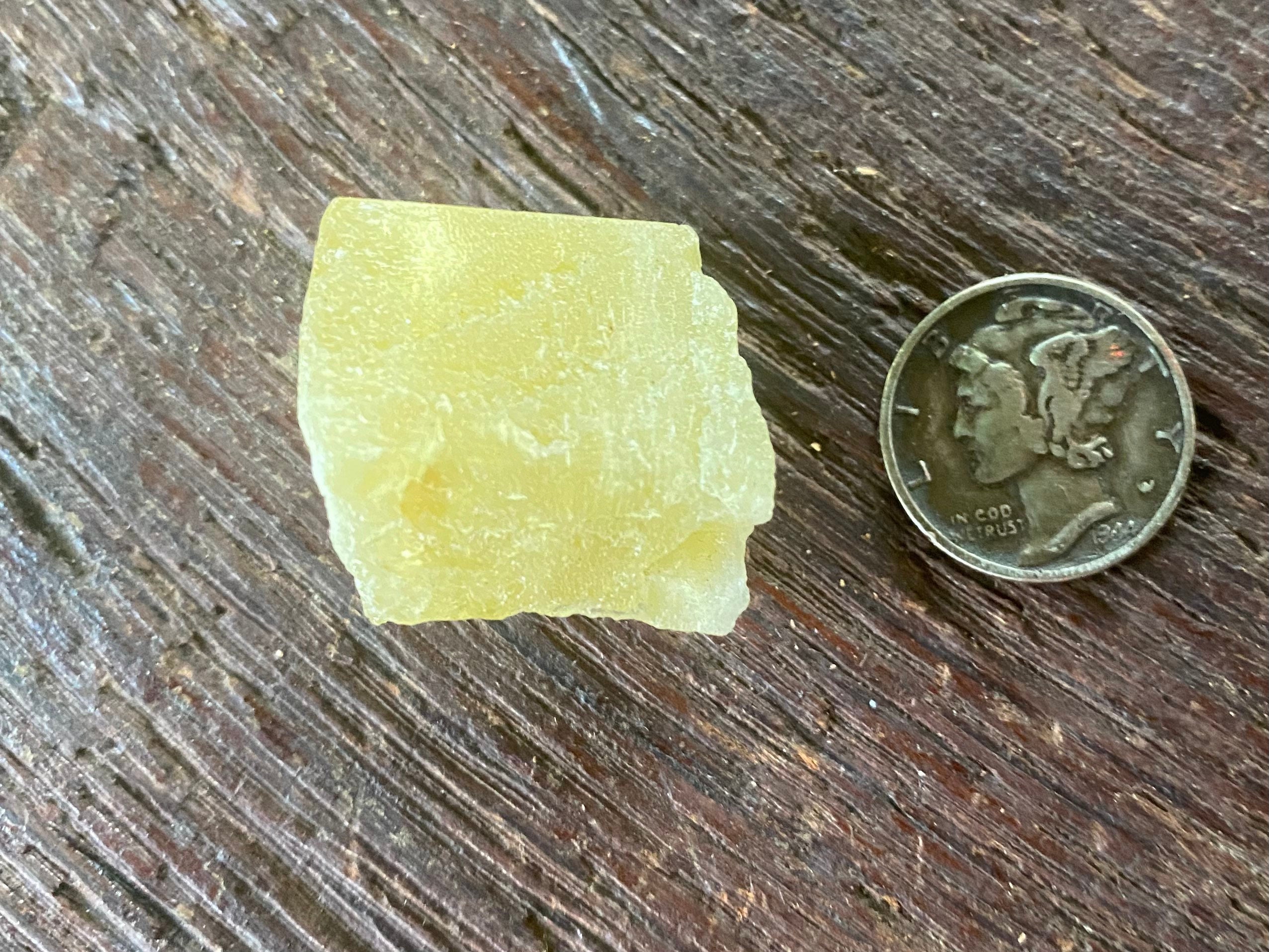 Raw Heliodor, Beryl, Gold, Crown Chakra Crystal, 13.50 Grams, CR10297