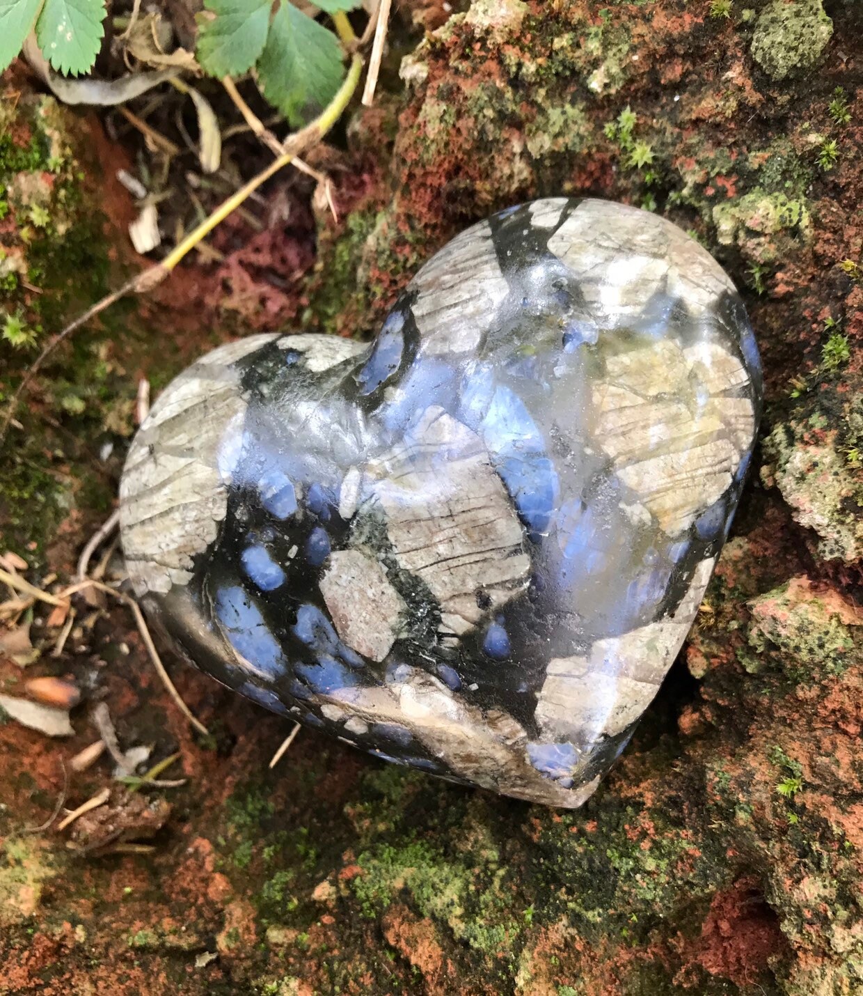 Sold to mommachick 11/22* Llanite, Que Sera Stone, Polished Heart ...