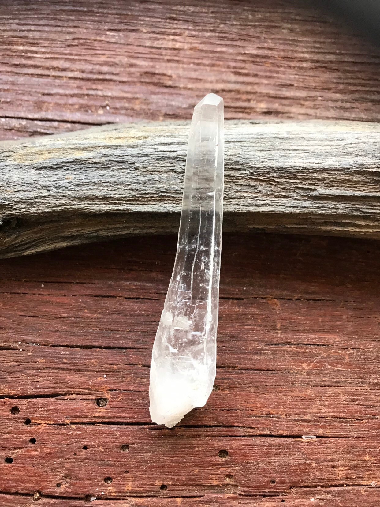 Laser Wand Quartz, Long Diamantina, Raw, Etchings, Mine Fresh, Brazil ...