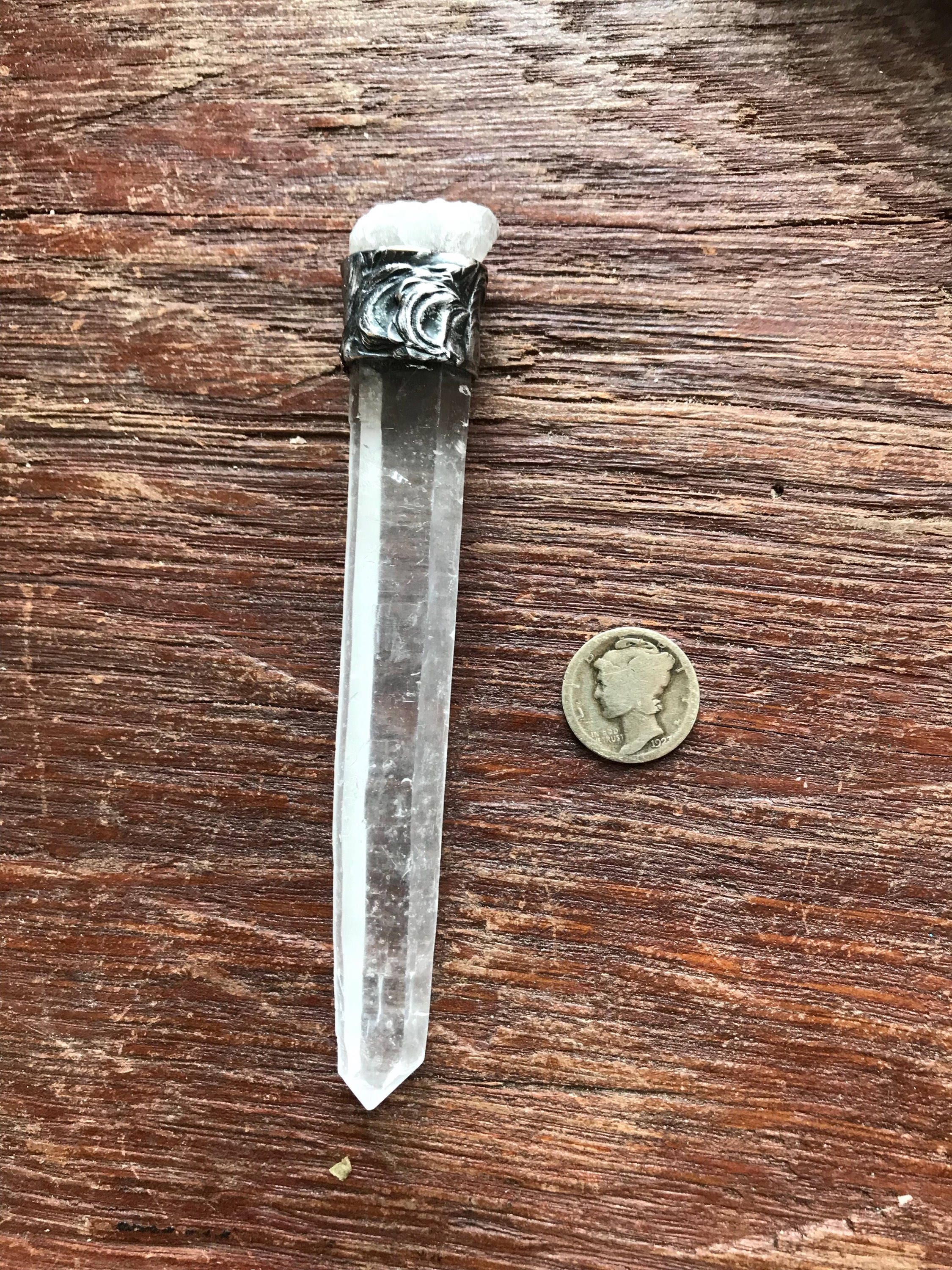 Reserved*****Energy Wand, Magick Wand, DIAMANTINA Quartz Laser Wand, 4 ...