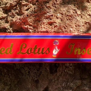 Red Lotus Brand Tibetan Incense, 9" Sticks, 23 Sticks per Box, 75 Grams ...