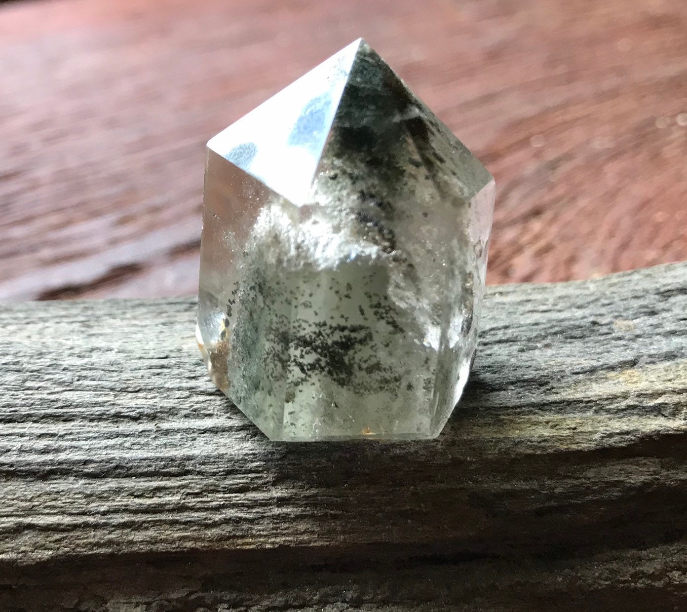 Lodalite Quartz, Shaman Dream Stone, Polished, Standing Included Quartz ...