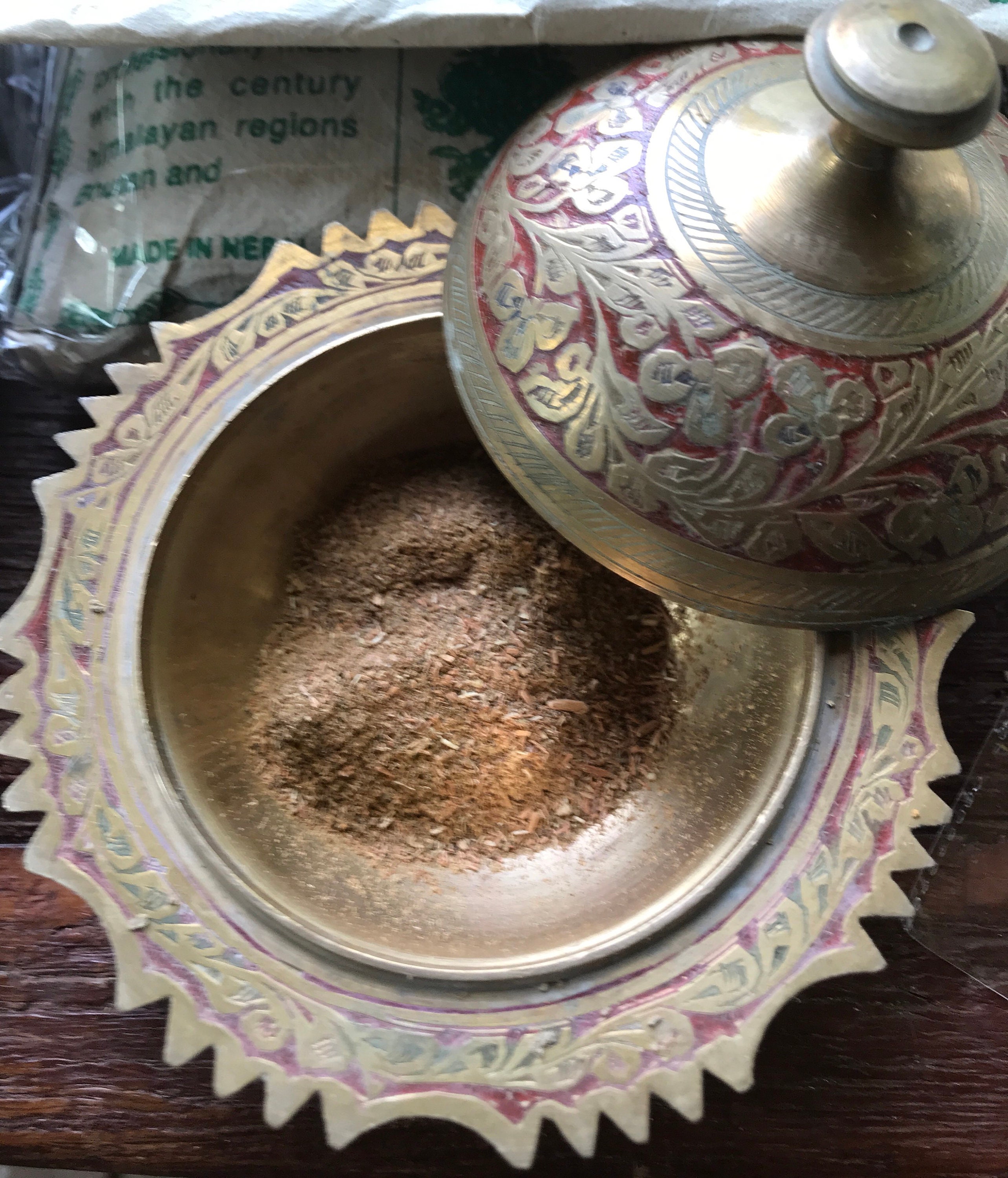 NAGA Sample, Himalayan Buddhist Incense Powder, Himalayan Plants, Herbs ...