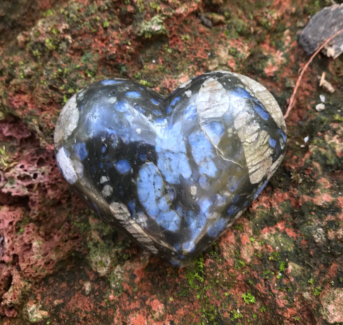 Sold to mommachick 11/22* Llanite, Que Sera Stone, Polished Heart ...