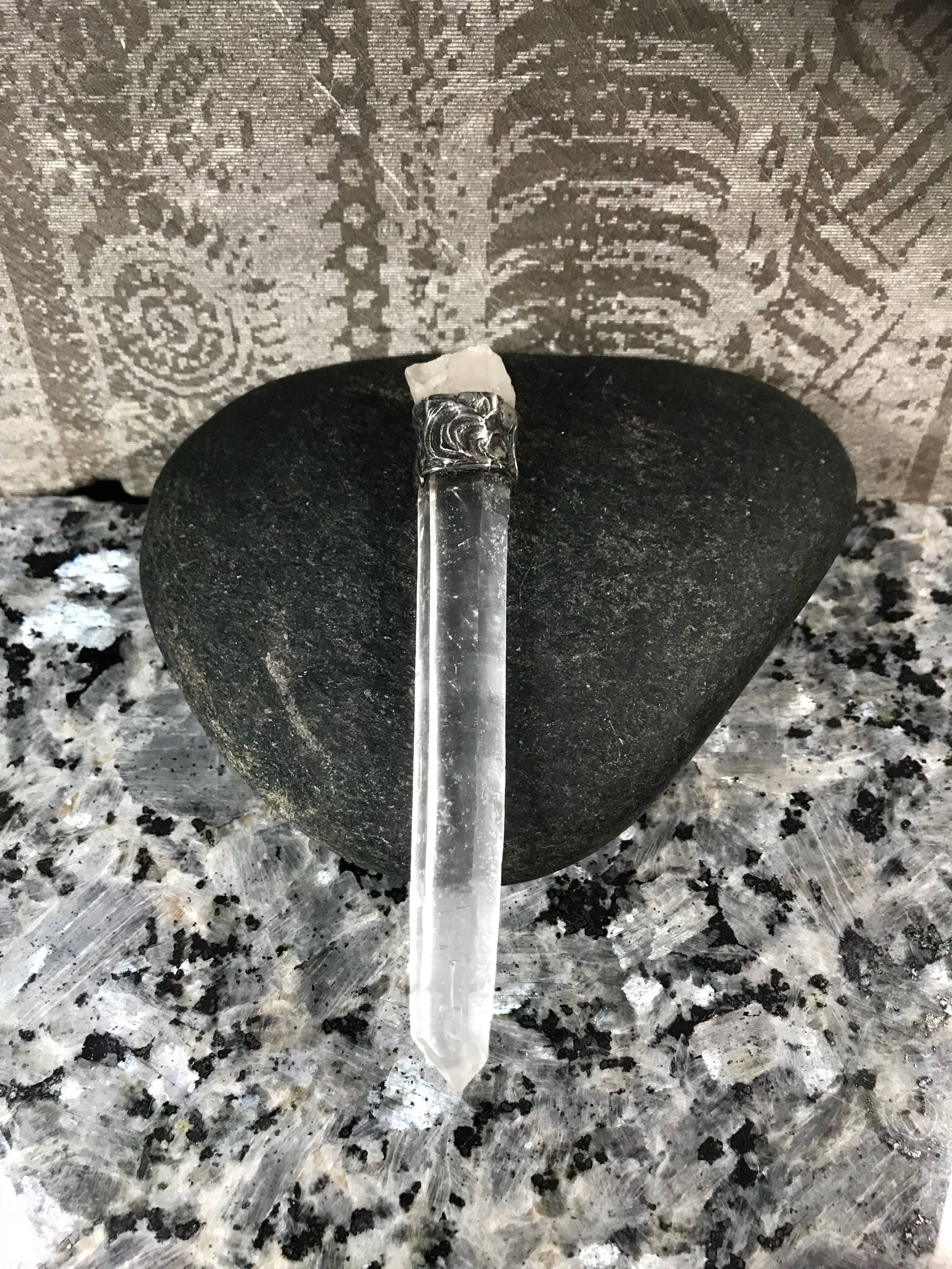 Reserved*****Energy Wand, Magick Wand, DIAMANTINA Quartz Laser Wand, 4 ...