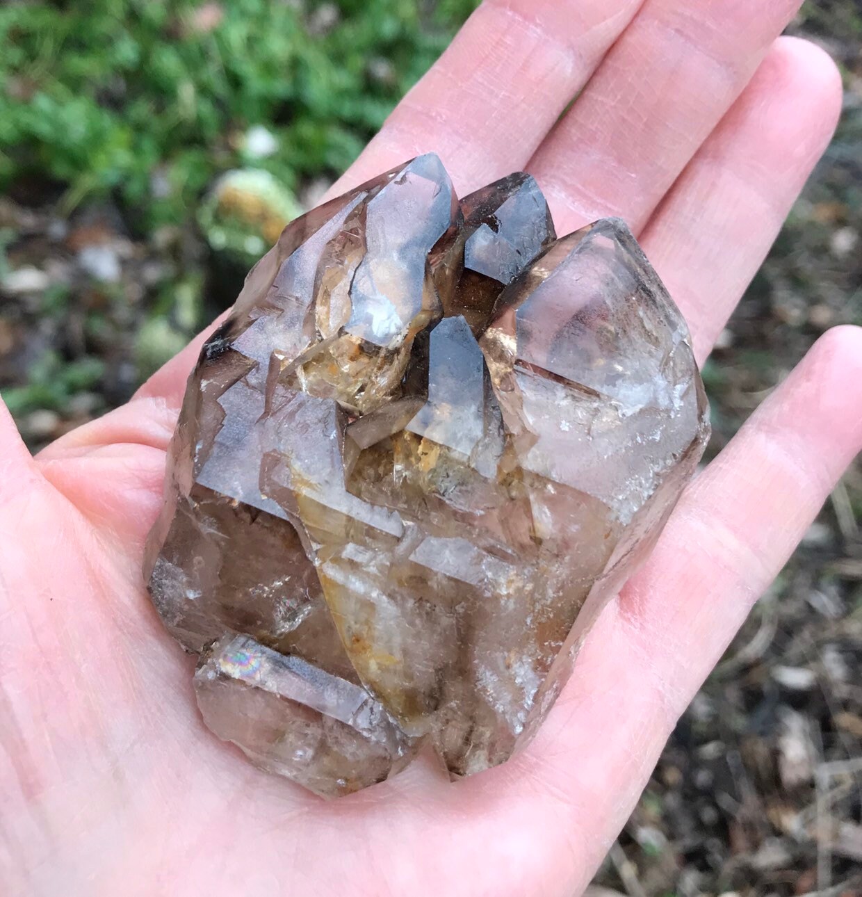 1/4 lb-HIMALAYAN Smokey Elestial Quartz, Raw, Natural Elestial ...