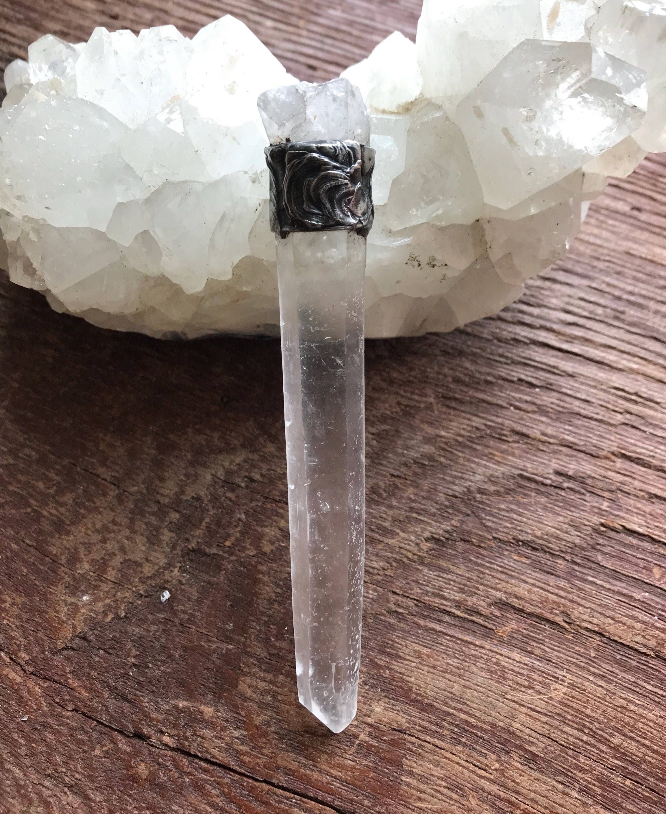 Reserved*****Energy Wand, Magick Wand, DIAMANTINA Quartz Laser Wand, 4 ...