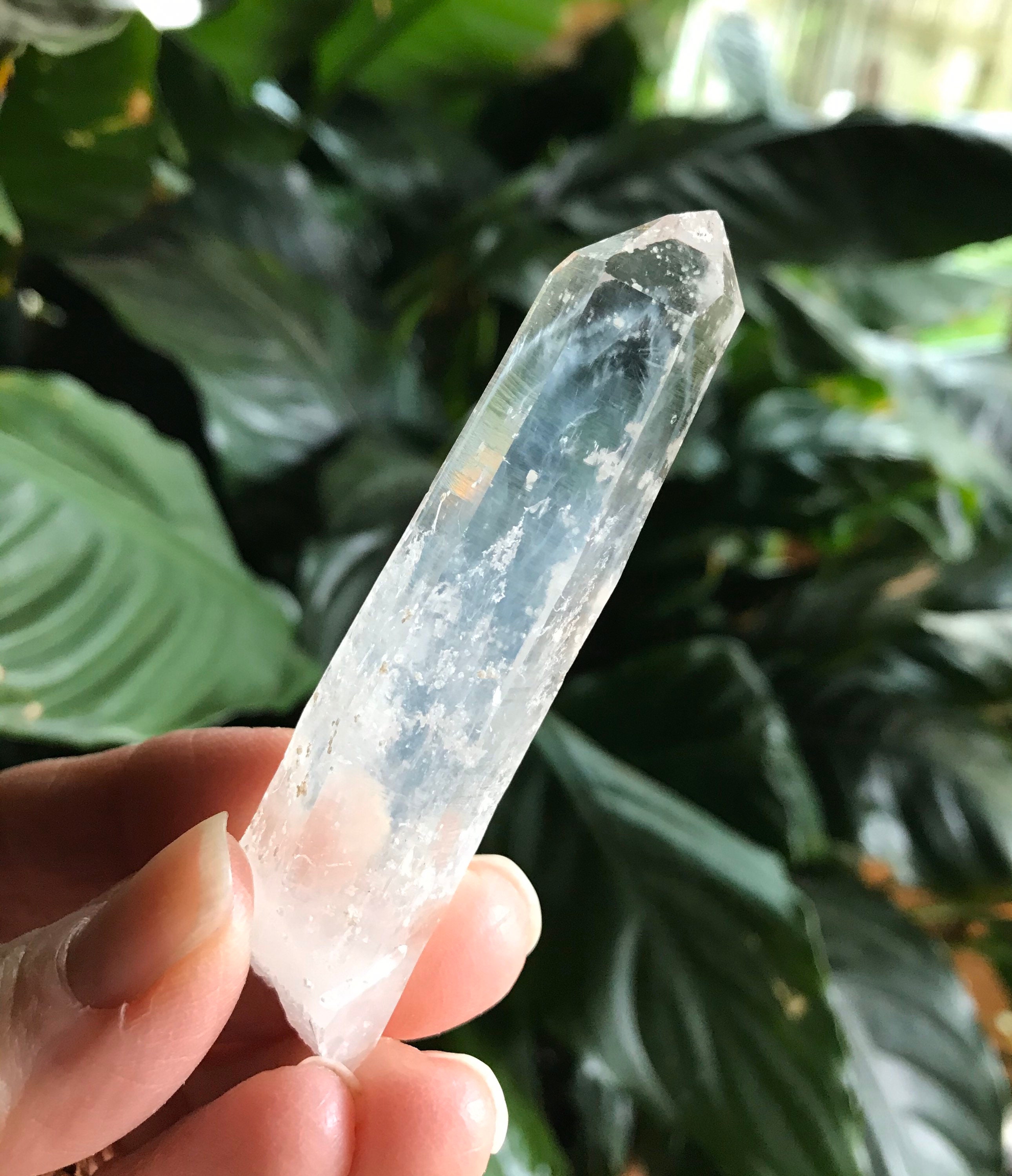 DOW Blue Mist Lemurian, Raw, Blue Mist Phantom, Colombia, 32.70 Grams ...