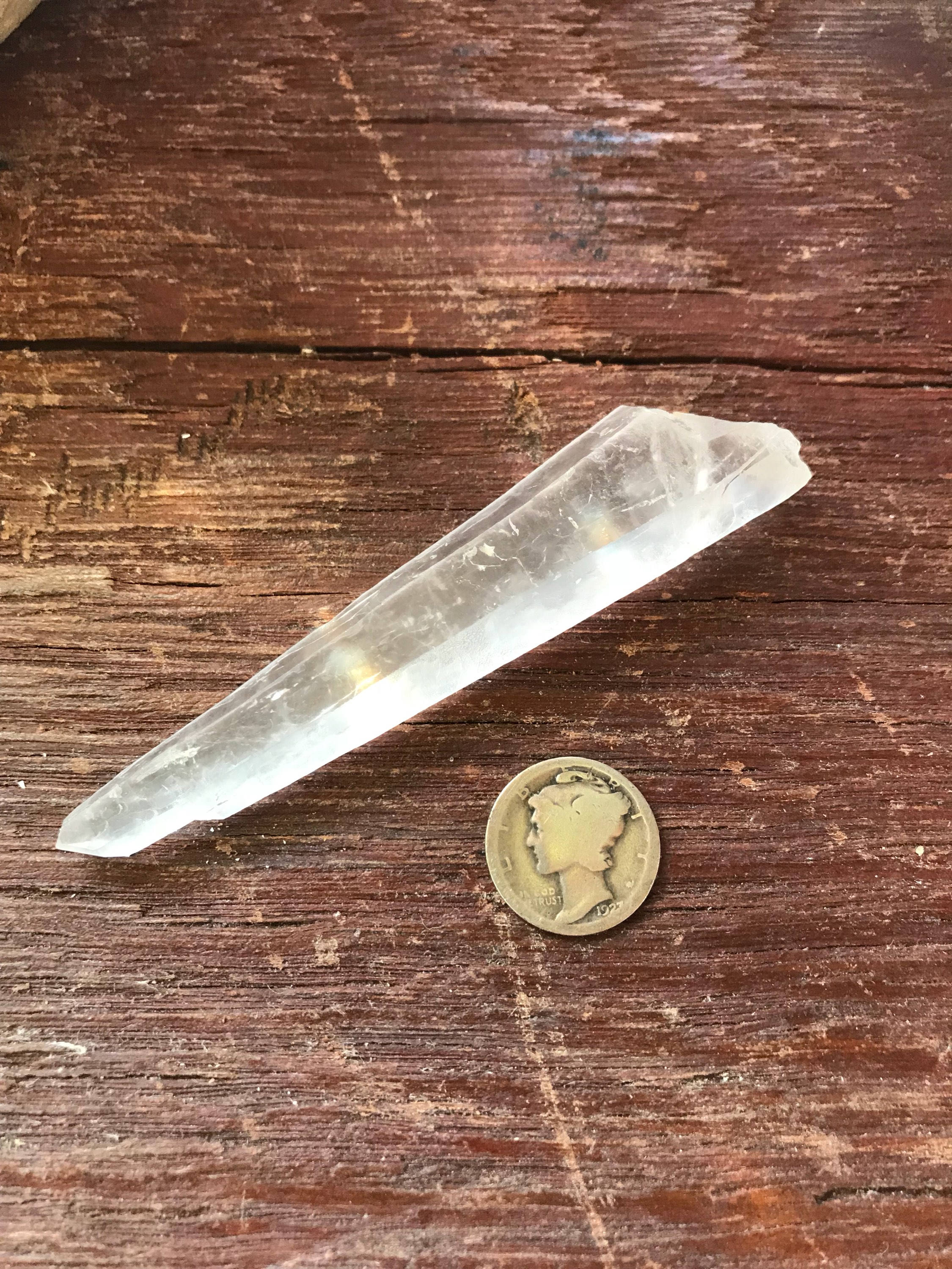 Reserved for B****Raw Diamantina Quartz, Clear, Twinning, Mine Fresh ...