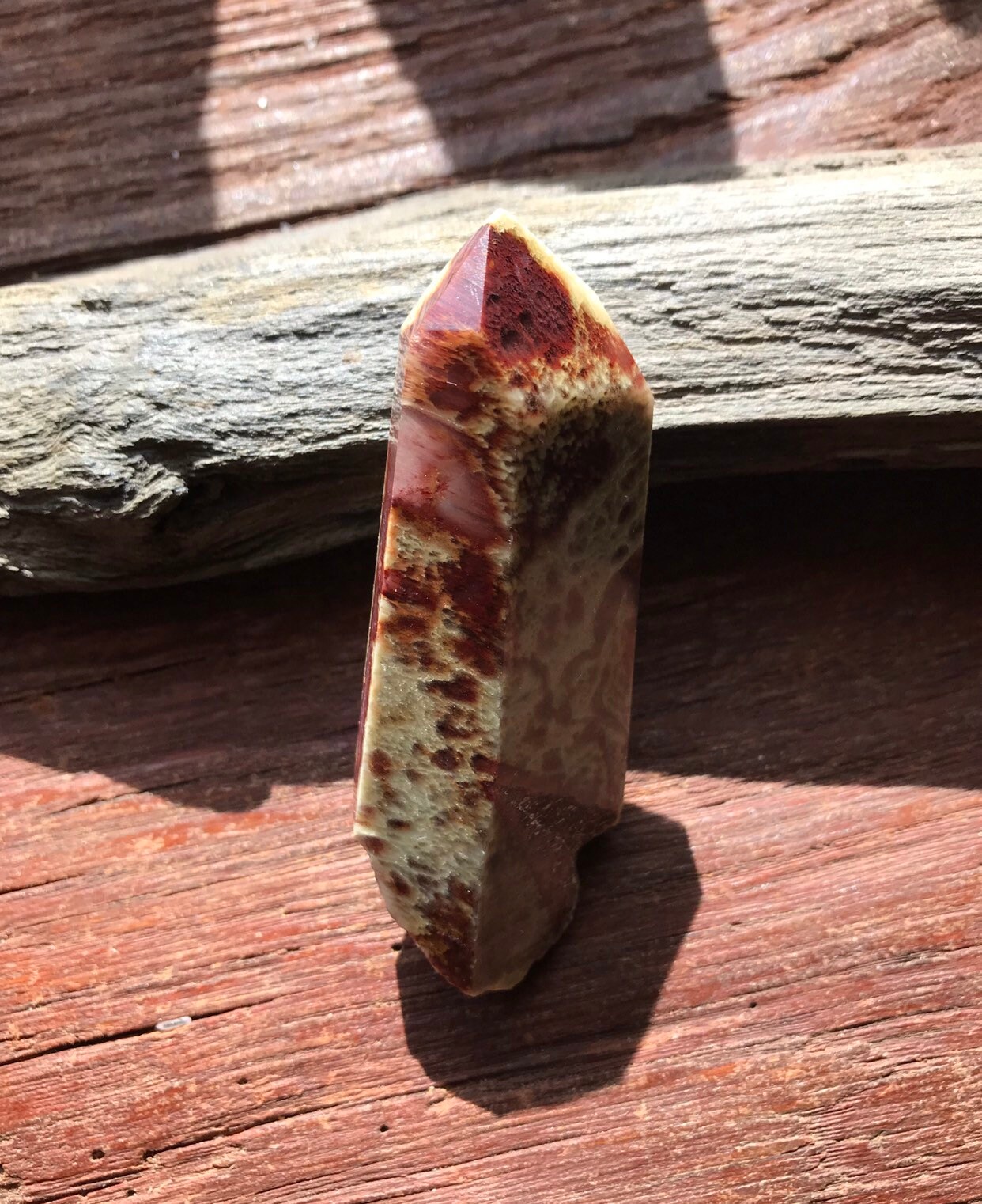 Angel Wing, Red Amphibole Phantom Tabby Quartz, Keys, Semi-Polished ...